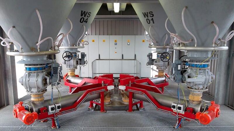 TBMA Fluidisation equipment